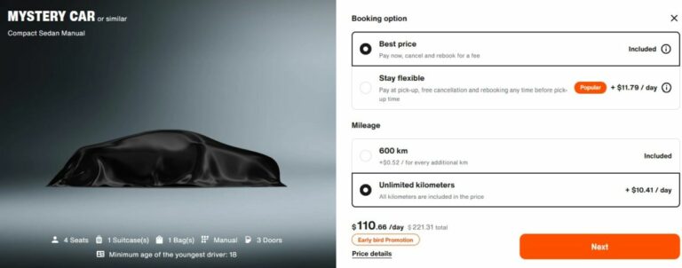 Sixt Premium Mystery Car PCCC Review 2025 – Worth It?