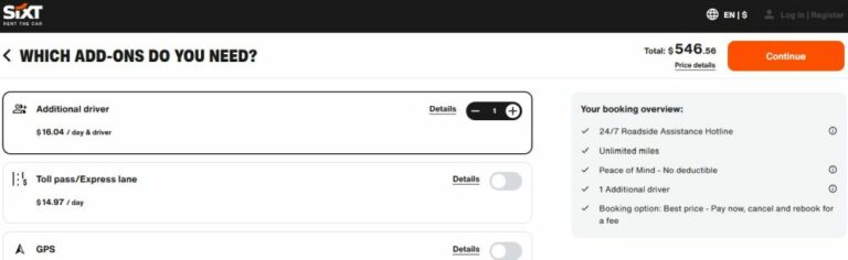 Sixt Additional Driver 2025 - What to Know About Rules and Costs